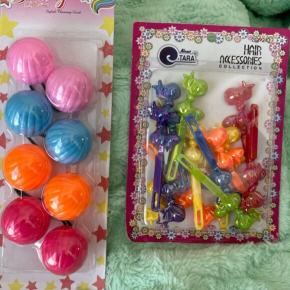 Accessories | Kidcore Y2k Hair Accessory Bundle Nib | Poshmark